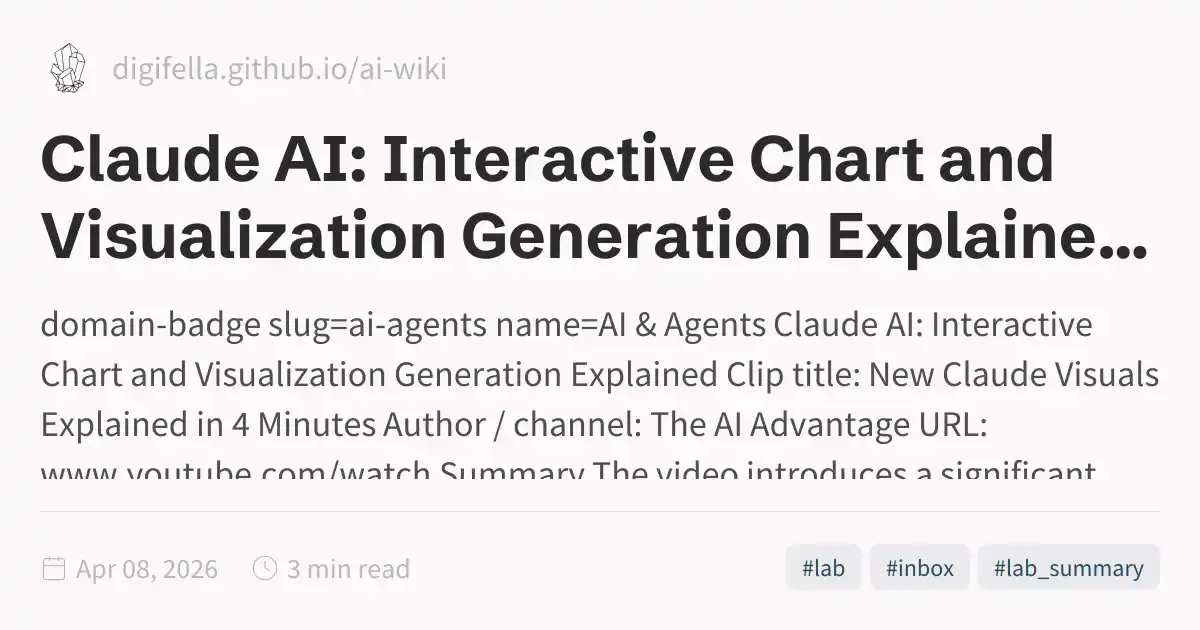 Claude AI: Interactive Chart and Visualization Generation Explained ...